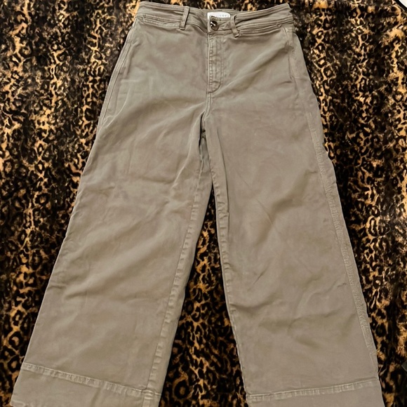 LOFT | Jeans | Army Green High Waisted Jeans | Poshmark